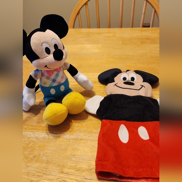 Disney | Toys | Disney Mickey Mouse Puppet Small Plush | Poshmark